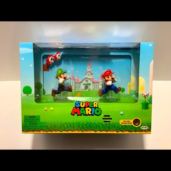 Nintendo | Toys | Mario Luigi Nintendo Jakks 220 Interactive Background ...
